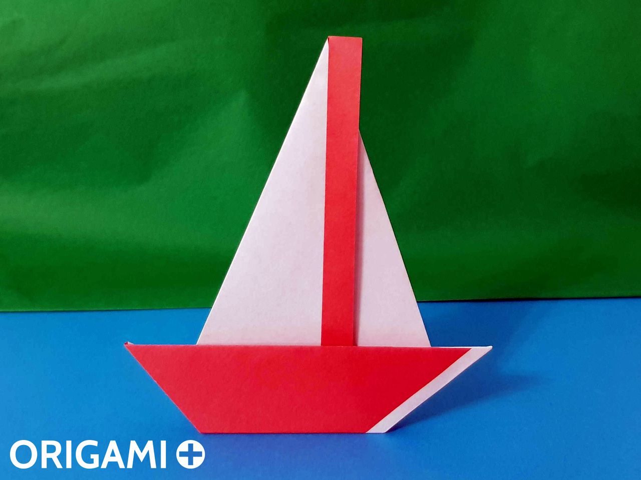 Bateau en origami