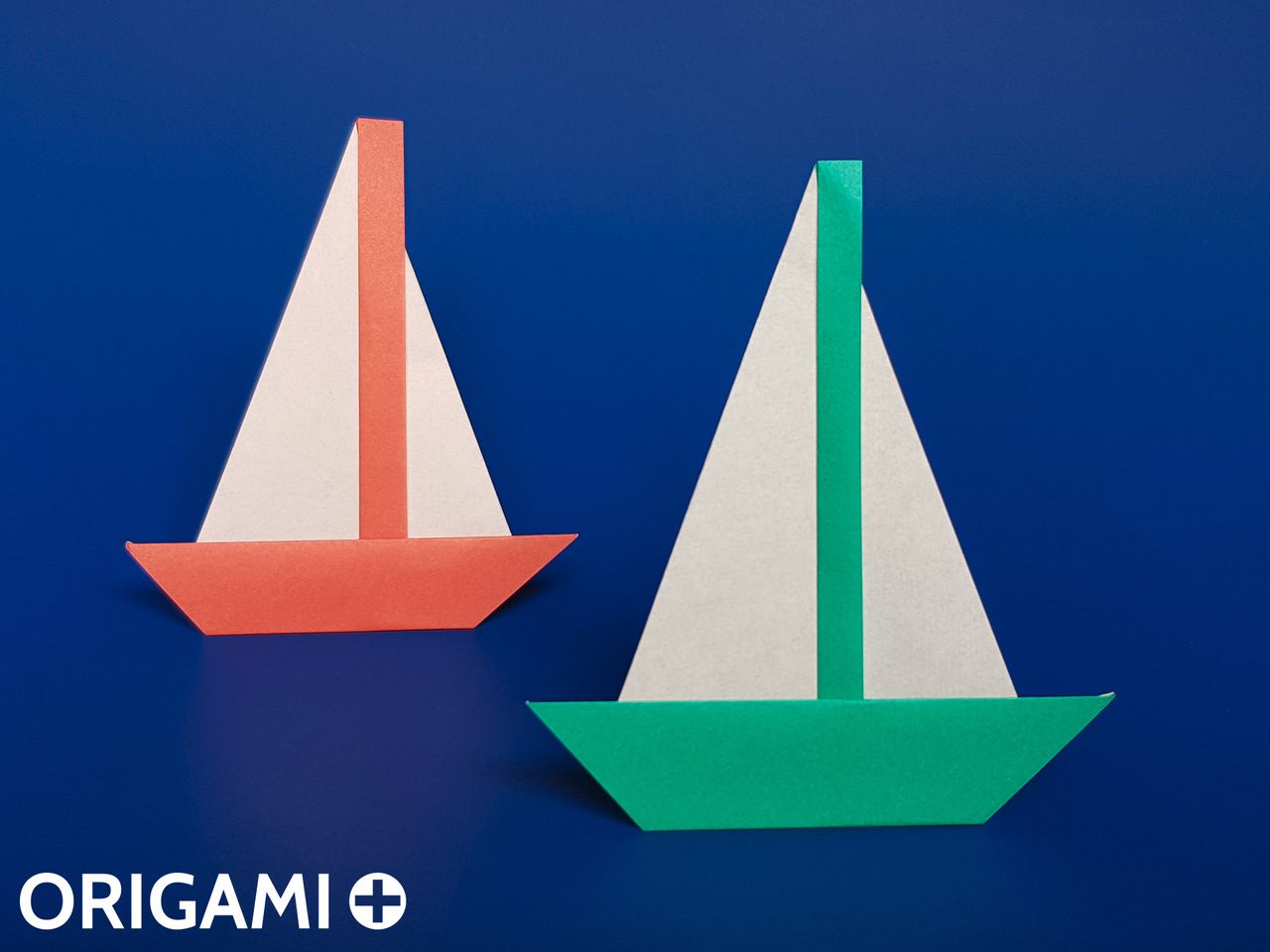 Bateau en origami