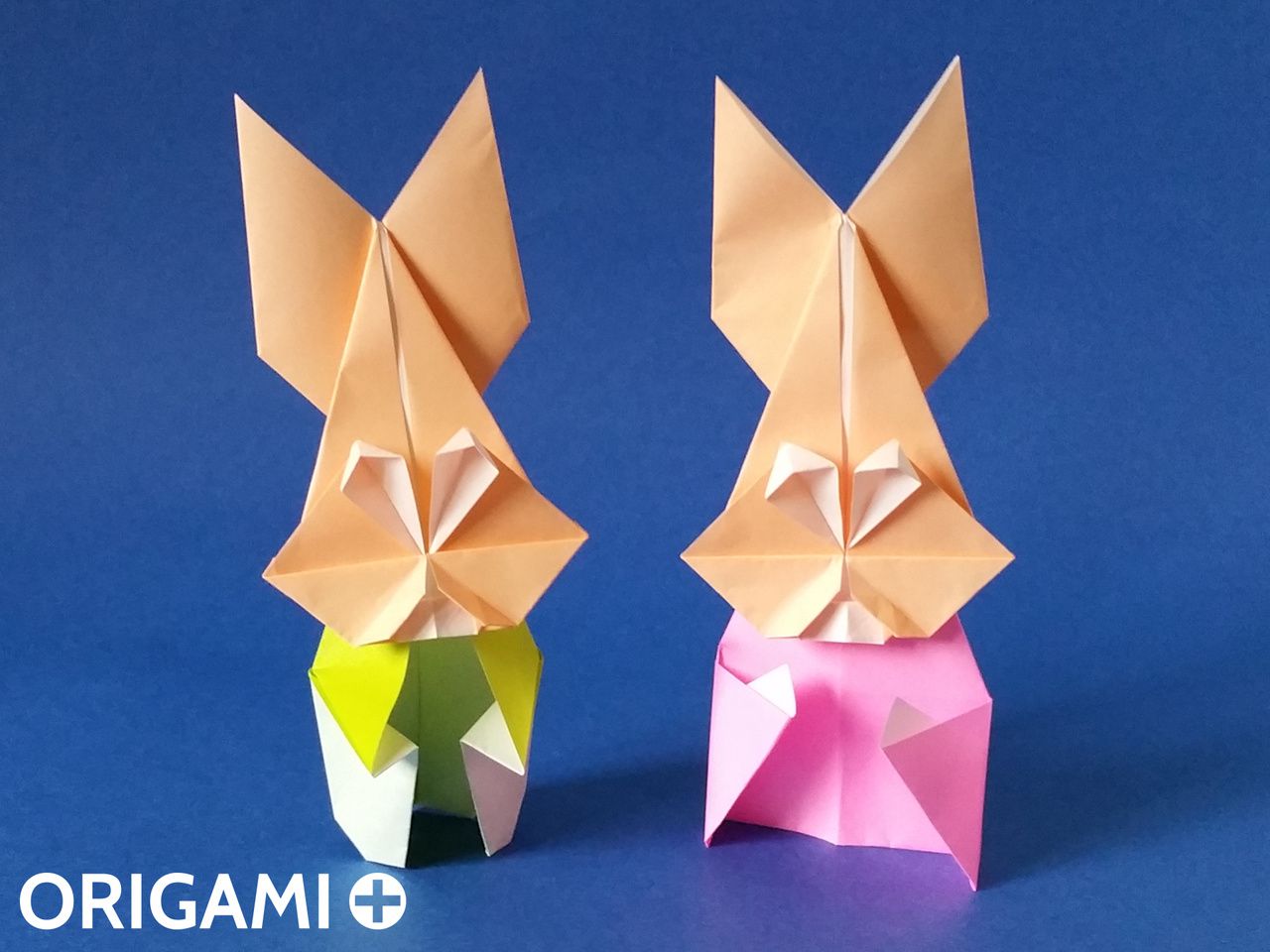 Origami Bunny Face