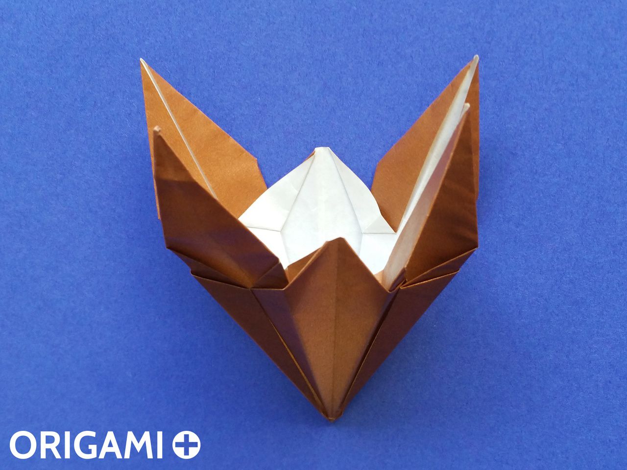 Origami Reindeer head