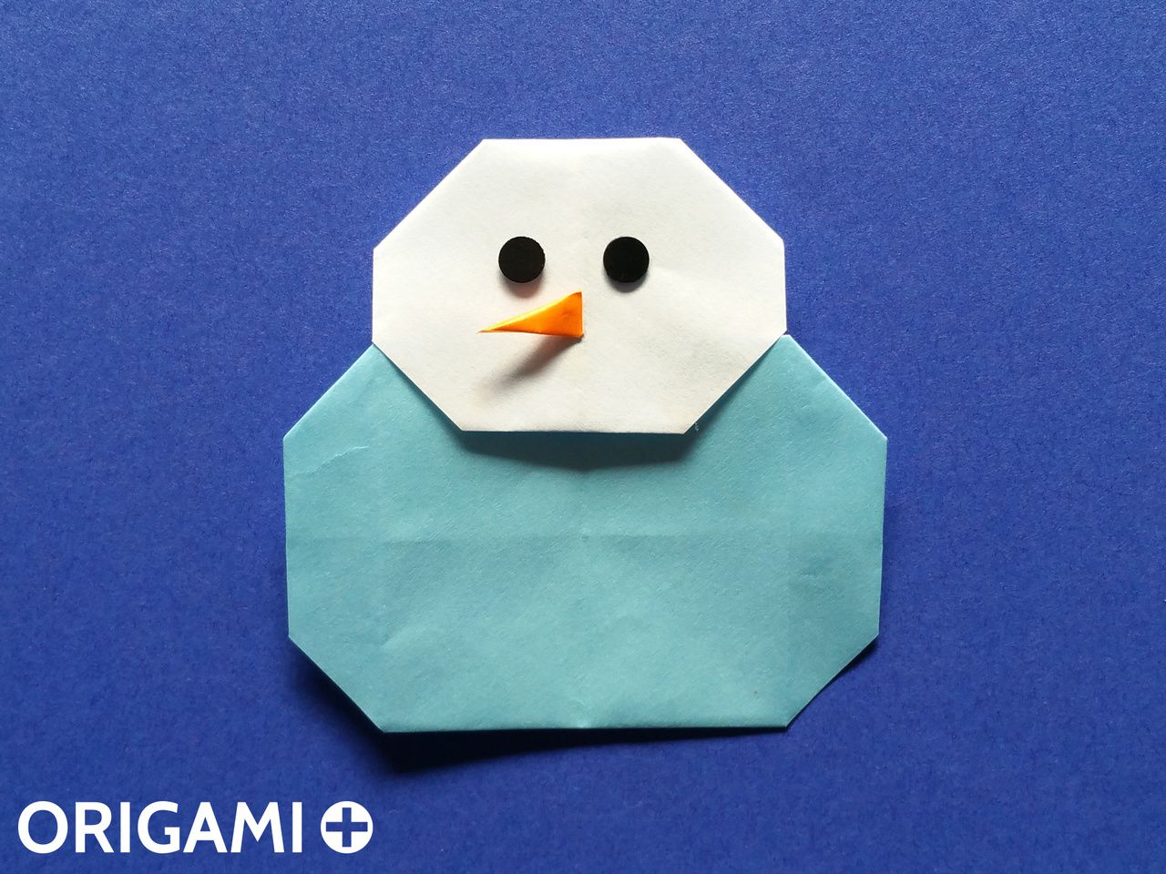 Origami Snowman