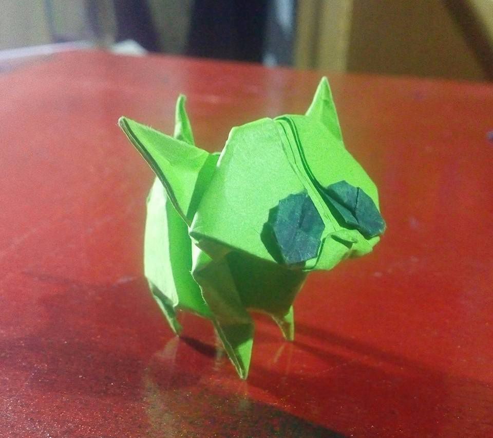 Walking Origami Kitten
