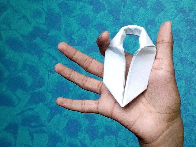 Origami Finger Fidget Spinner