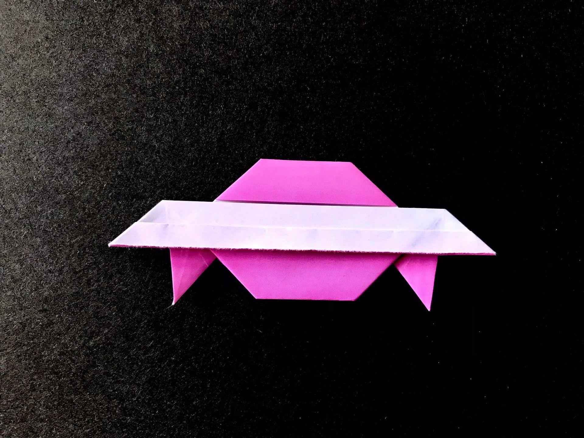 Origami Flying Saucer pictures