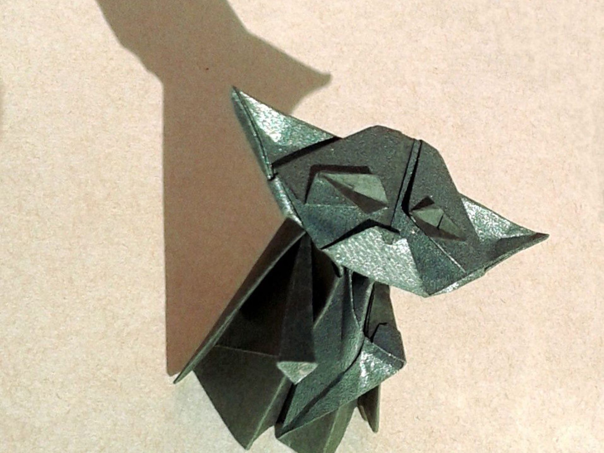 Origami Master Yoda pictures